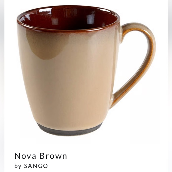 Sango | Kitchen | Sango Nova Broen Coffeetea Mugs 4933 4 Tall ...